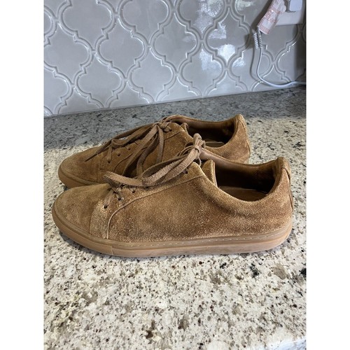 Thursday Everyday Mens Brown Premier Low Top Sneakers Leather Suede Sz ...