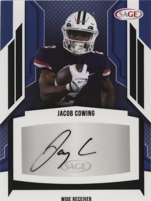 2024 SAGE HIT Low Series - Autographs Jacob Cowing #A-JC (AU, RC) for ...