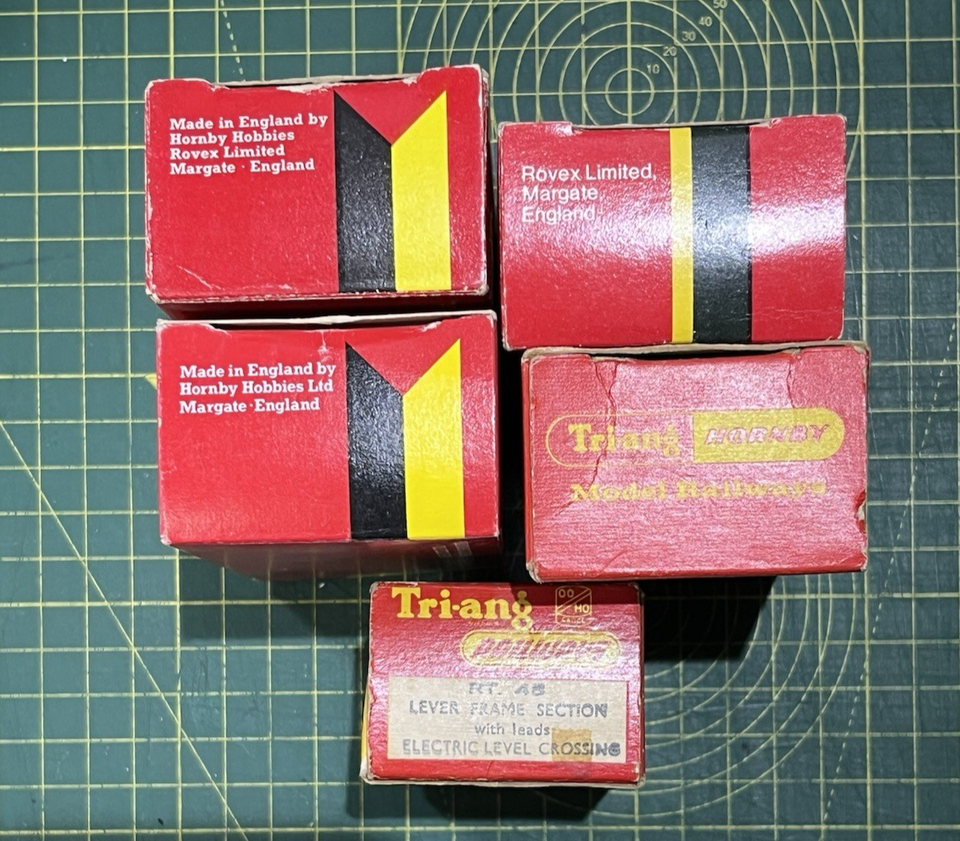 5x Hornby Railways, Traing Hornby, Triang Railways EMPTY Boxes, Good ...