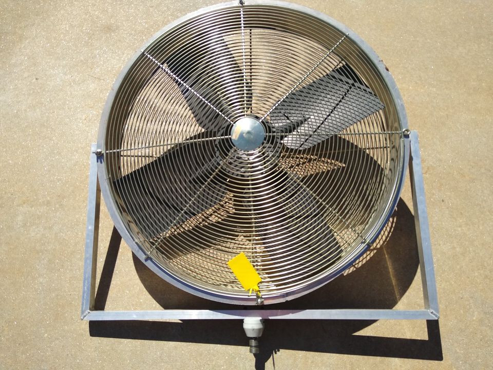 Compressed Air Powered Fan - Explosion Proof Gast motor 1up-nrv-4-gr11 ...