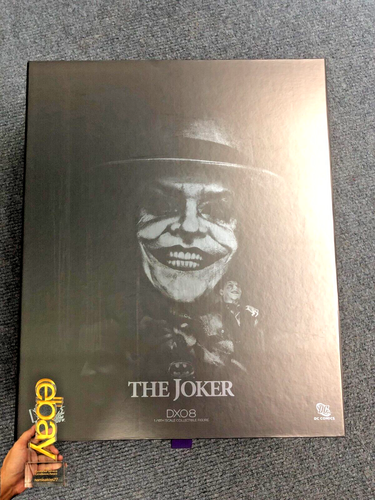 1/6 Hot Toys Joker DX08 Batman 1989 Jack Nicholson Emprt Box for Action ...