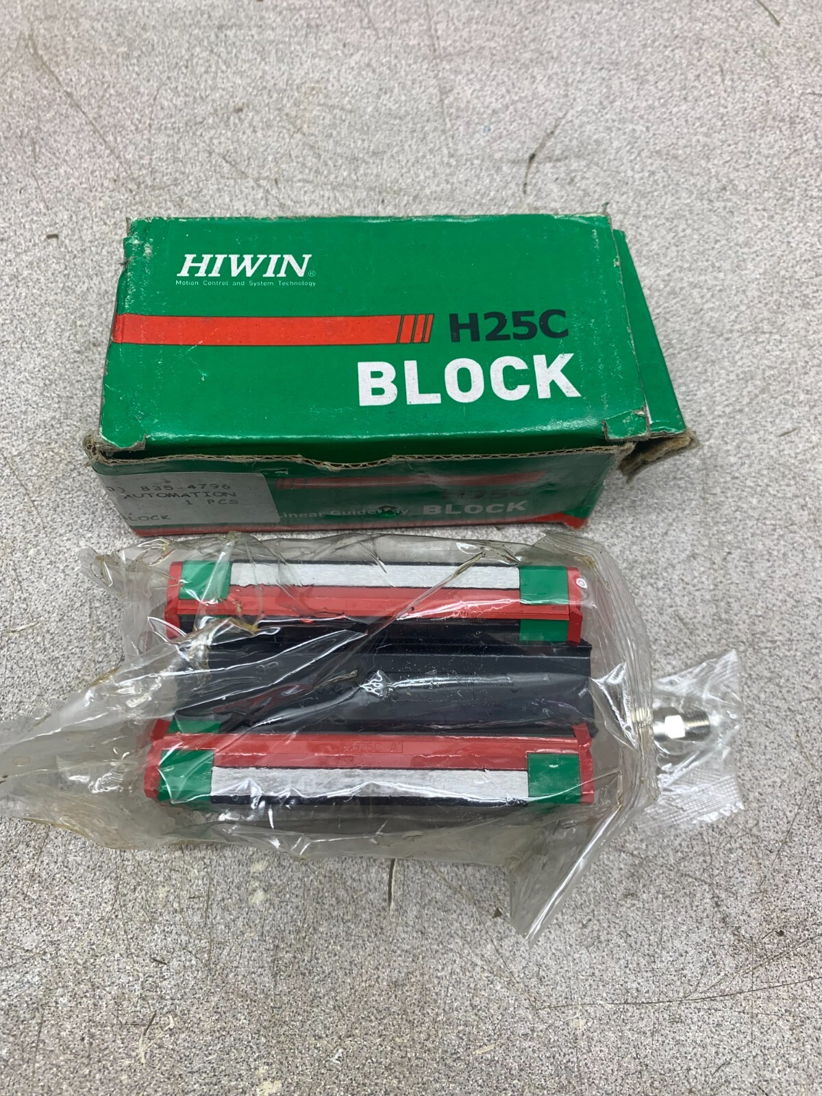 NEW IN BOX HIWIN H25C LINEAR GUIDE BEARING BLOCK HGH-25-CA-ZA-H | eBay