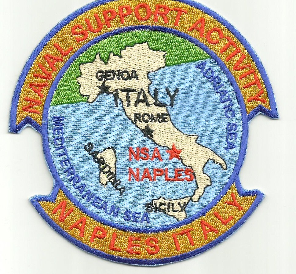 NAVAL SUPPORT ACTIVITY, NAPLES, ITALY | eBay