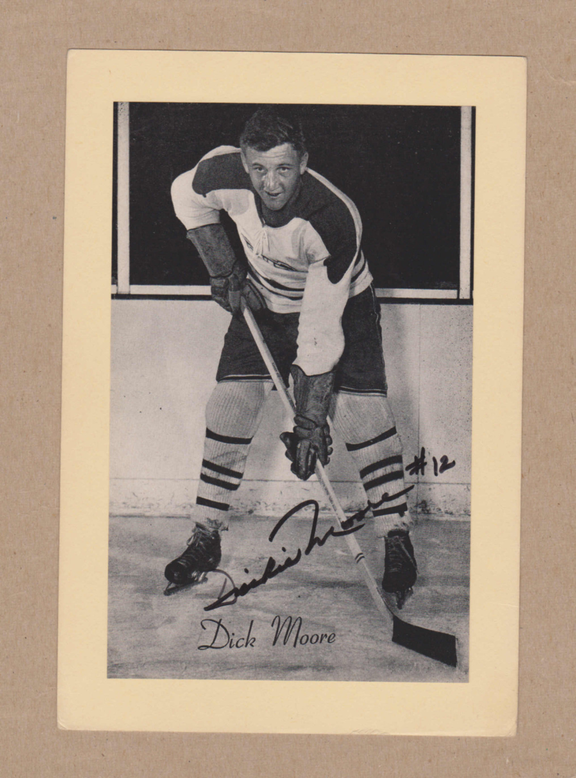Dickie Moore signed 1944-63 Beehive photo-Montreal Canadiens (Dec) | eBay