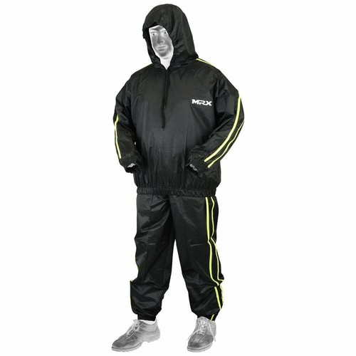 MRX Sauna Suit Heavy Duty Sweat Track Weight loss Slimming Boxing Gym ...