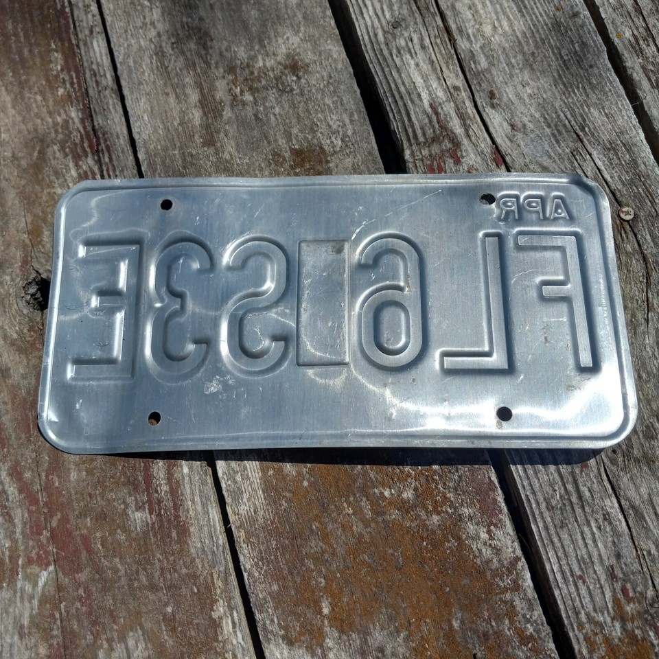 2017 Missouri License Plate - "FL6 S3E" APR BLUEBIRD SHOW ME STATE | eBay