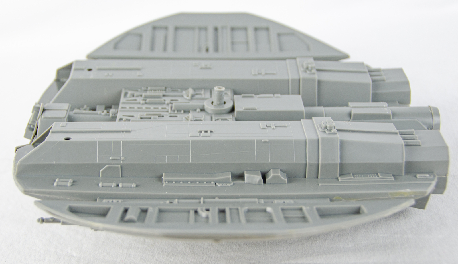 Rare Revell Battlestar Galactica Cylon Raider 85-3616 Plastic Model Kit ...