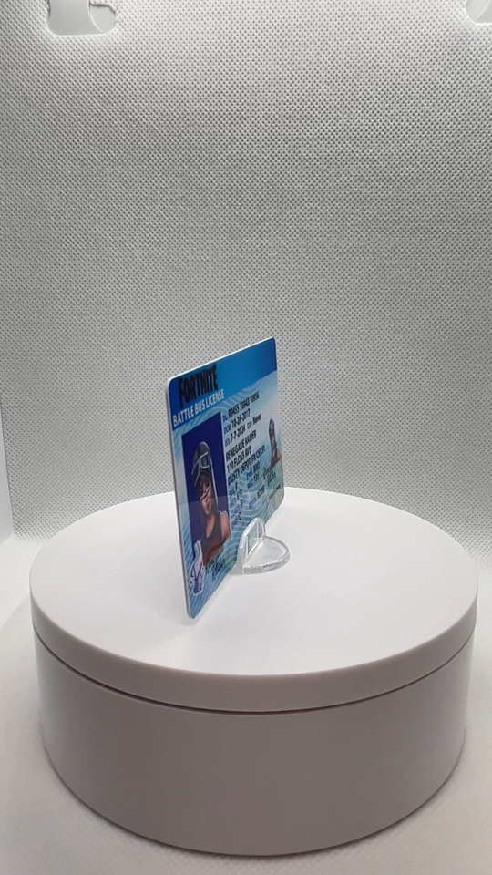 Battle Bus Card | Fort License Gag Gift Skin Card | Renegade Raider | eBay