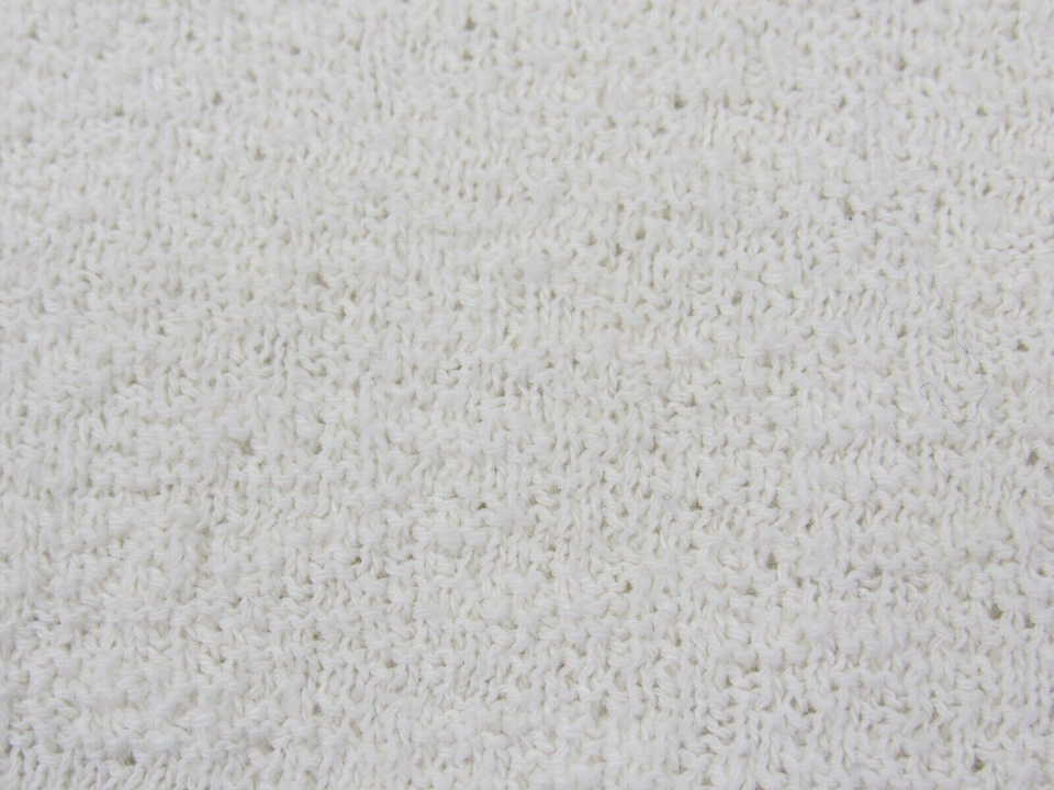 Madewell Side Tie Women M [ 40 Bust 18L] Ivory S/S Gauzy Terry Cloth ...