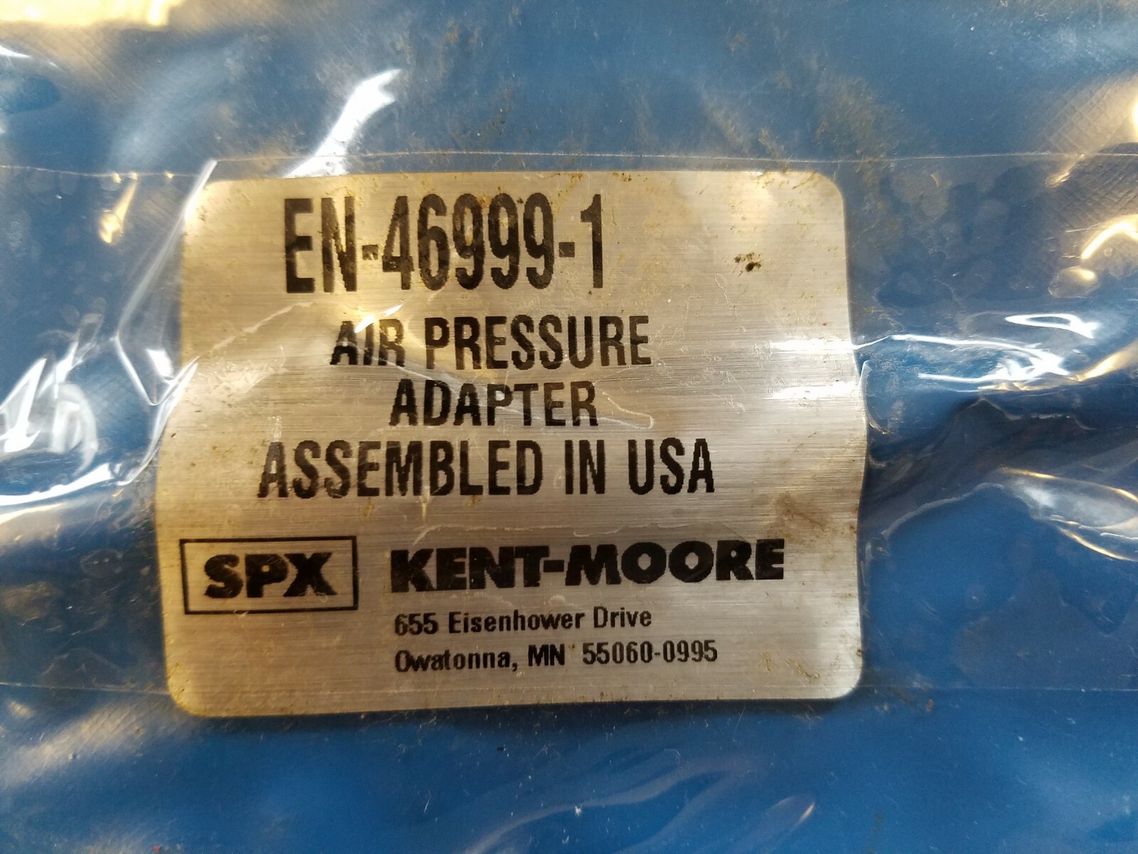 Kent Moore Tool En-46999-1 Air Pressure Tester Adapter | eBay