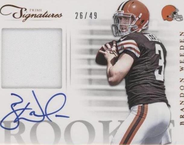 2012 Panini Prime Signatures - Rookie Prime Material Signatures Brandon ...