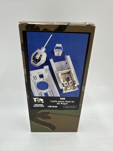 Verlinden T-34/76 Interior Detail Set for Dragon 1/35 2162 Resin Model ...