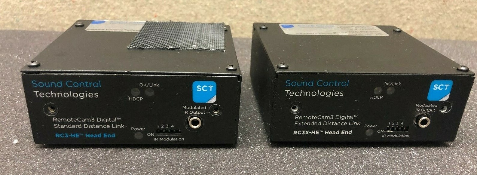 Sound Control Technologies RC3-HE & (1) RC3X-HE RemoteCam3 Digital ...