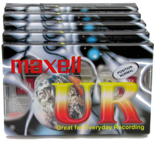 Maxell UR 90 Cassette - Pack of 5 for sale online | eBay