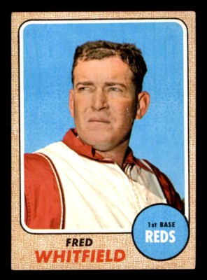 1968 Topps Baseball #133 Fred Whitfield VG *e2 | eBay