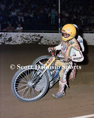1981 Mike Bast IMS 8 X 10 Speedway Motorcycle Racing Photo San ...