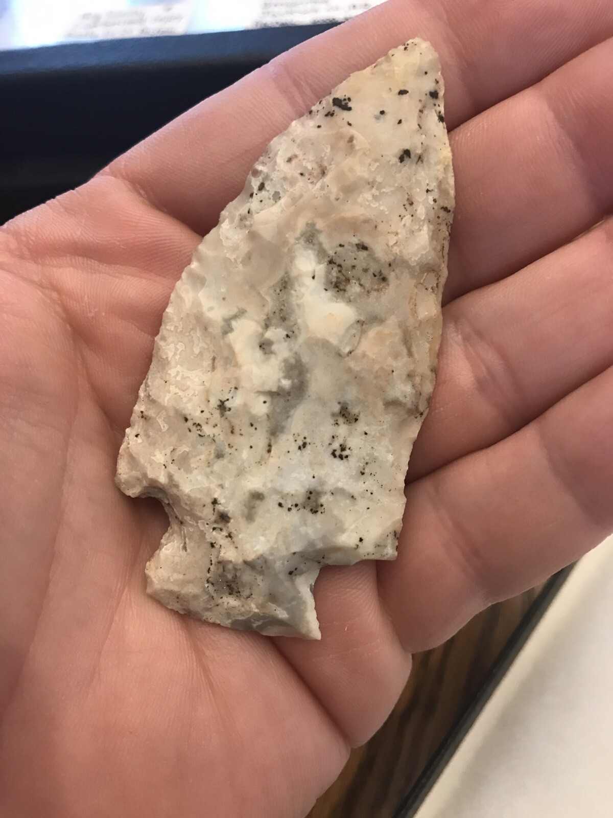 3 Inch Etley Mozarkite Flint Gasconade County Missouri Indian Artifacts ...