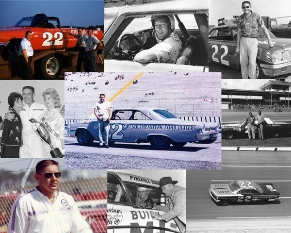 Fireball Roberts Awesome Tribute Collage 8x10 PHOTO PRINT | eBay