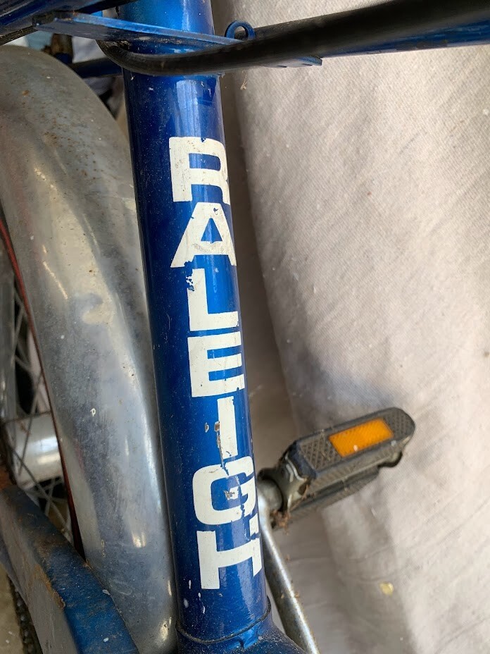 Raleigh Chopper BLUE Bike Bicycle Collectors - vintage 1970's - serial ...