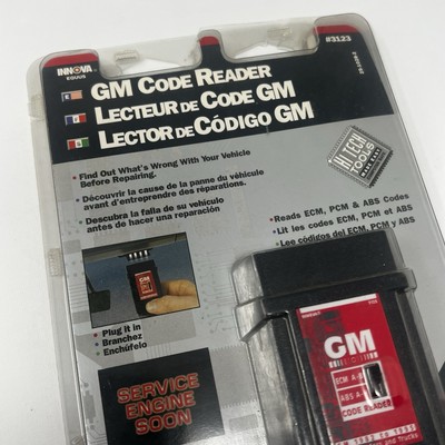 INNOVA 3123 GM Code Reader New Open Box | eBay