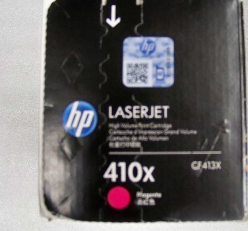 HP 410X (CF413X) Magenta Toner Cartridge OEM unopened box 888793807576 ...