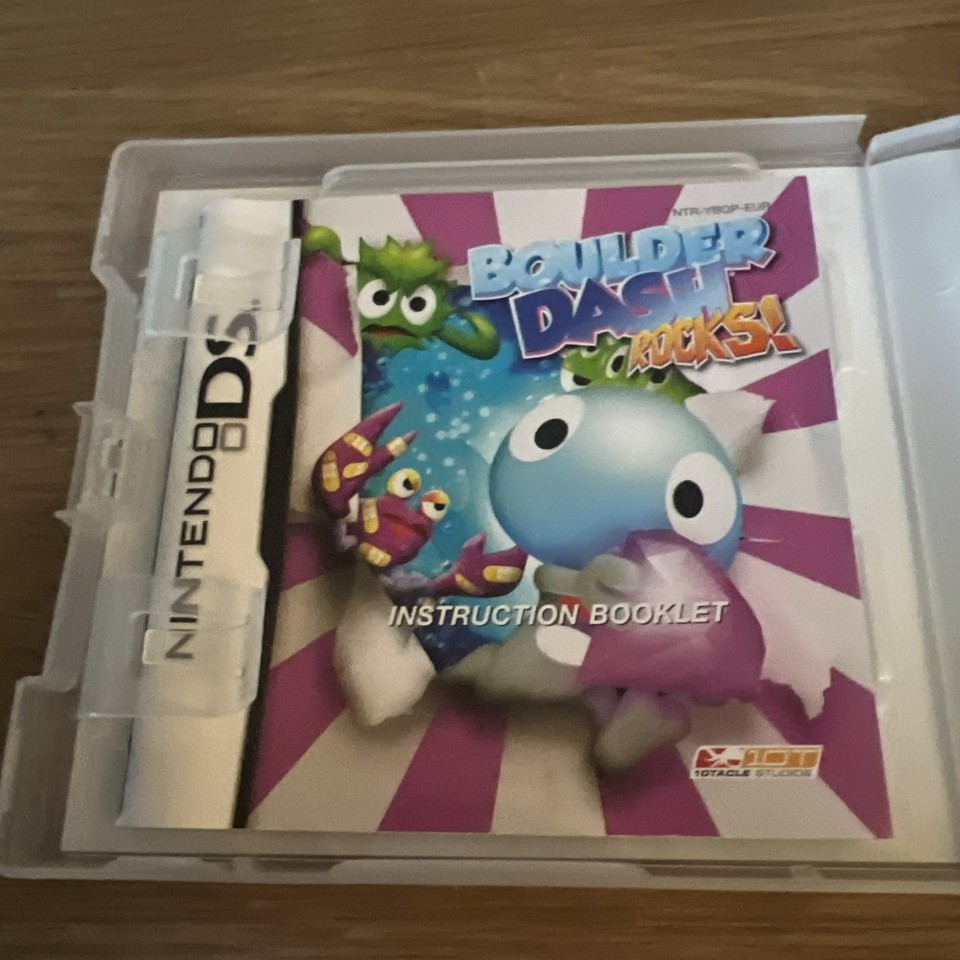Boulder Dash Rocks! Nintendo DS | eBay UK