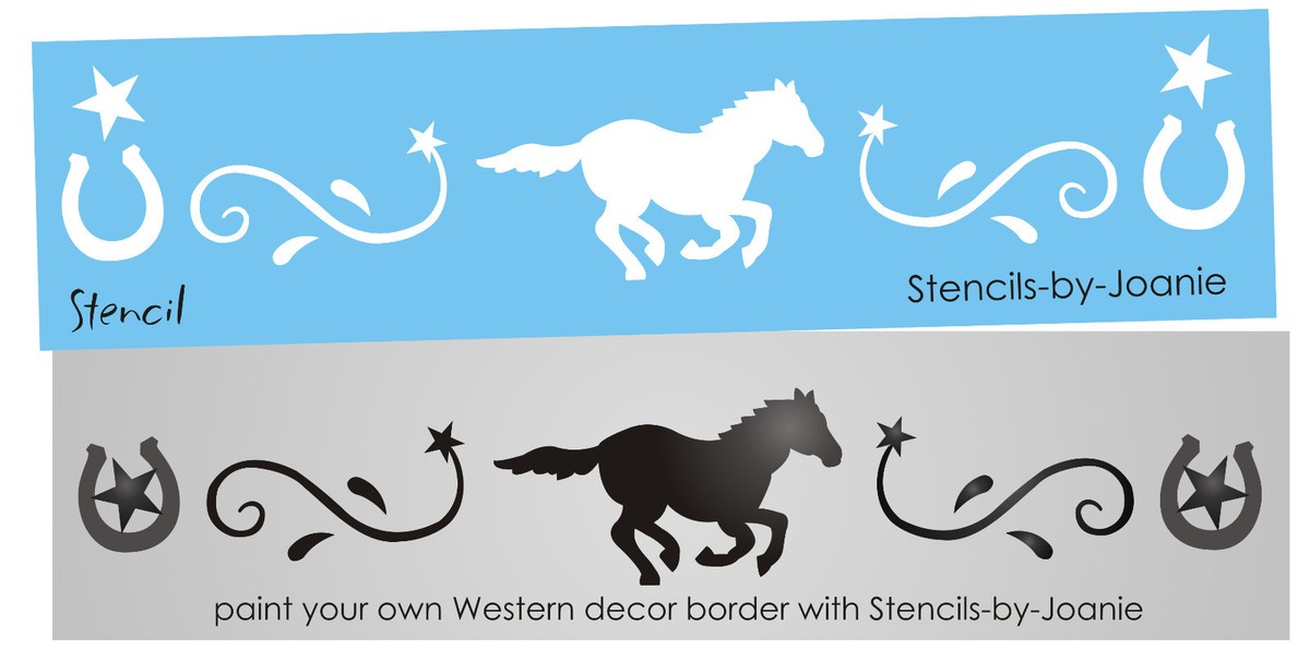 Horseshoe Star Border