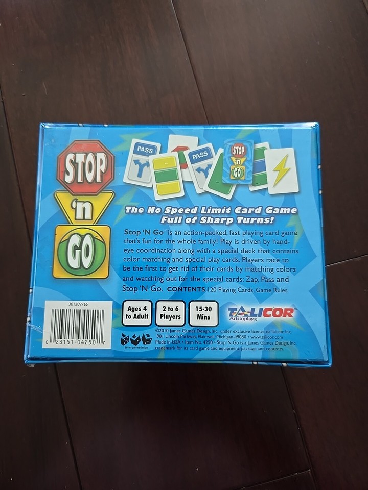 STOP 'N GO Card game talicor new | eBay