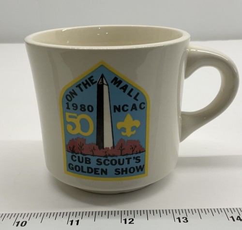 Vintage Cub Scout Mug Cup On the Mall 1980 NCAC 50 Golden Show | eBay