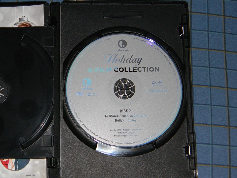 Lifetime: Holiday 4-Film Collection (DVD, 2013, 2-Disc Set)-LIKE NEW ...