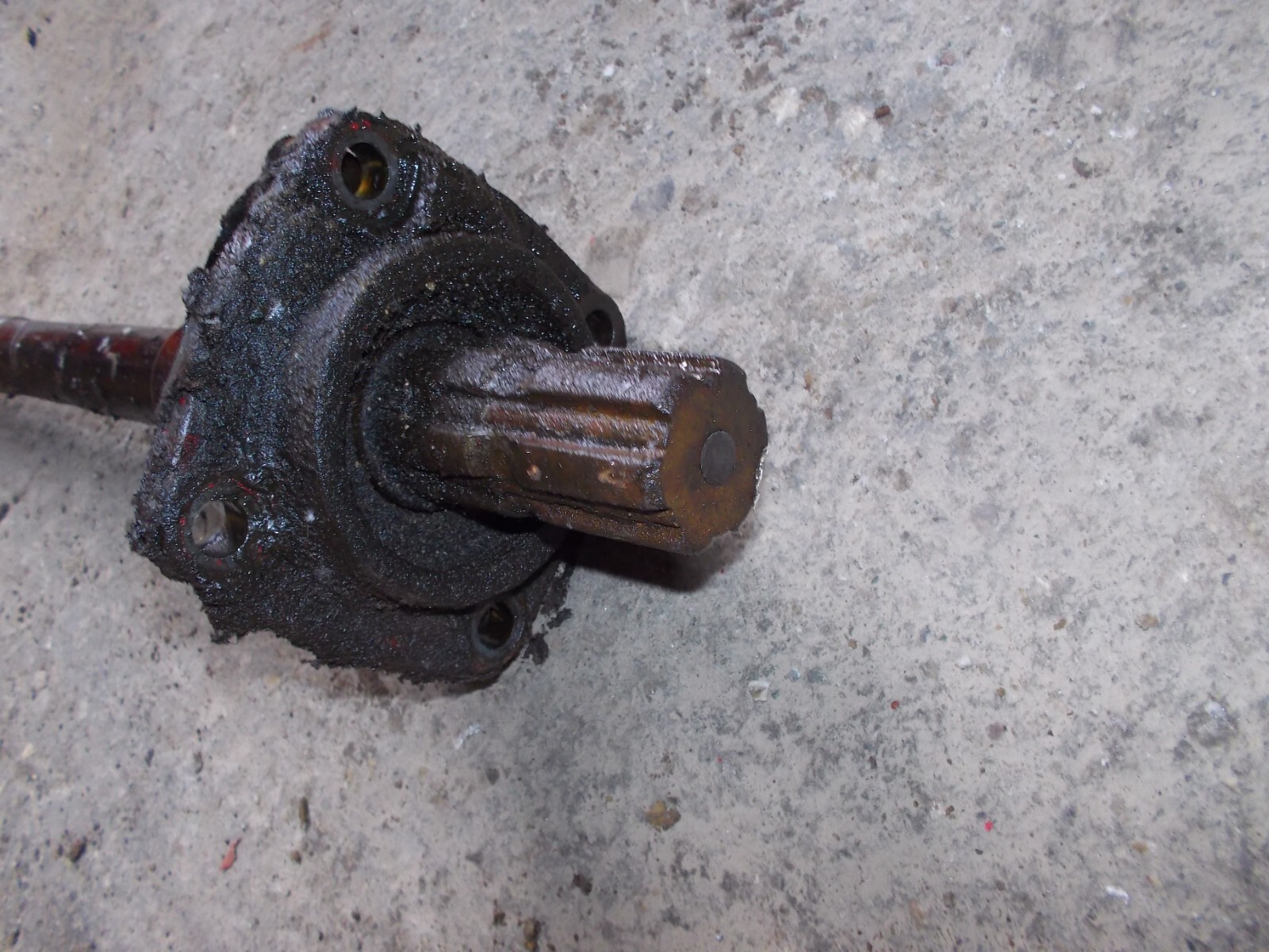 Ford 8N tractor original PTO Power Take Off shaft w mounting collar | eBay