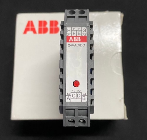 ABB Terminal Type Relay RB122AV-24VAC/DC 1SNA610121R2000 | eBay