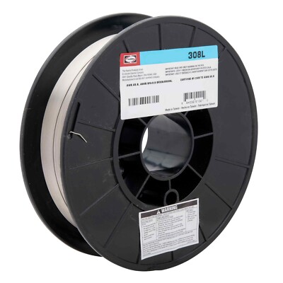 Harris 308L Stainless Steel Solid MIG Wire .035 10 lb. Spool | eBay
