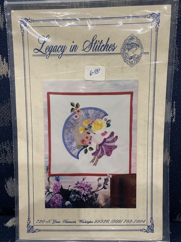 Victoria's Fan Applique Quilt Pattern Wallhanging Legcy in Stitches ...