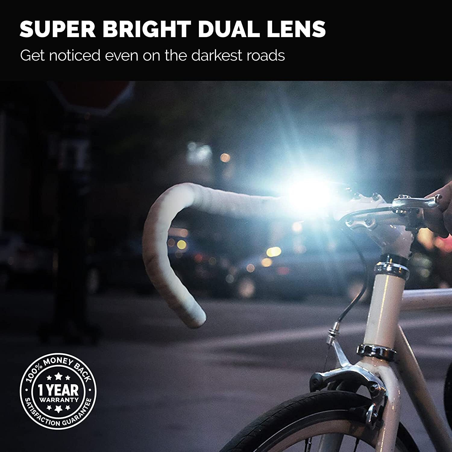 Cycle Torch USB Rechargeable Bicycle Light, Water Resistant Bike LED ...