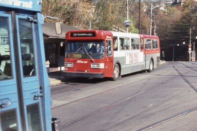 PAT PA Transit Bus PITTSBURGH PA Original 1978 Photo Slide | eBay