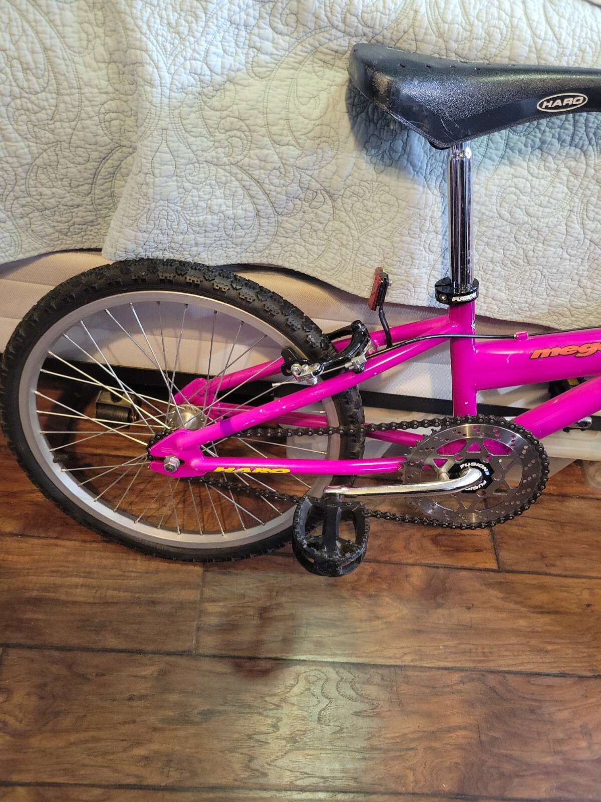 1993 Haro DV8 BMX Bike 😎ALL ORIGINAL Fuchsia.used RARER than Master ...