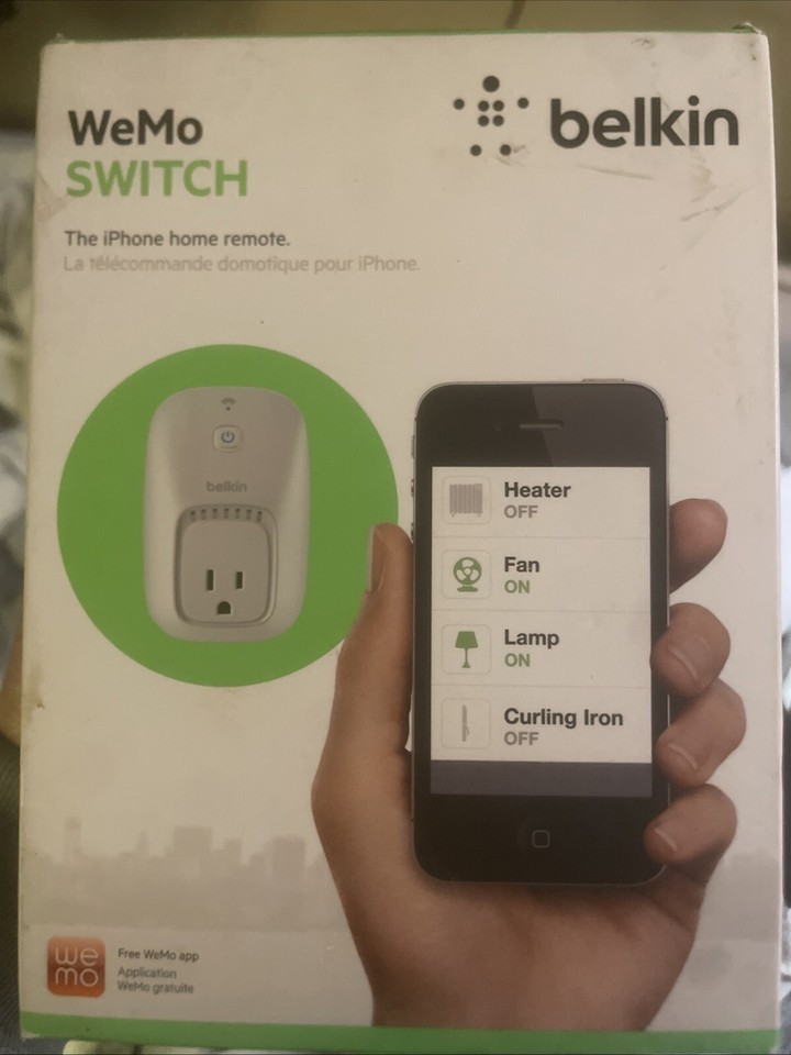 WeMo Switch - smart plug 722868842362 | eBay