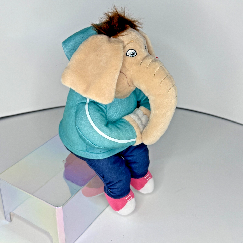 Meena the Elephant from Sing Movie 9" Ty Beanie Buddies Plush Stuffed ...