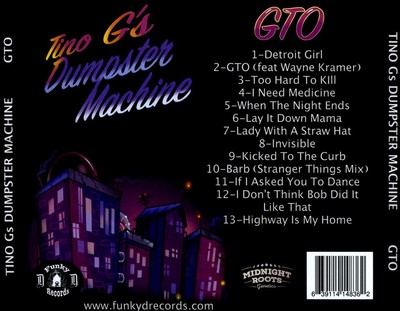 TINO G'S DUMPSTER MACHINE GTO NEW CD 639114148362| eBay