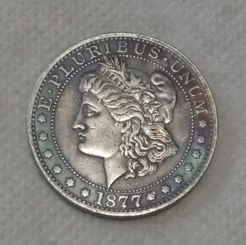 USA 1877 50C Morgan Half Dollar Pattern Econumía Fantasy Coin, Rare | eBay