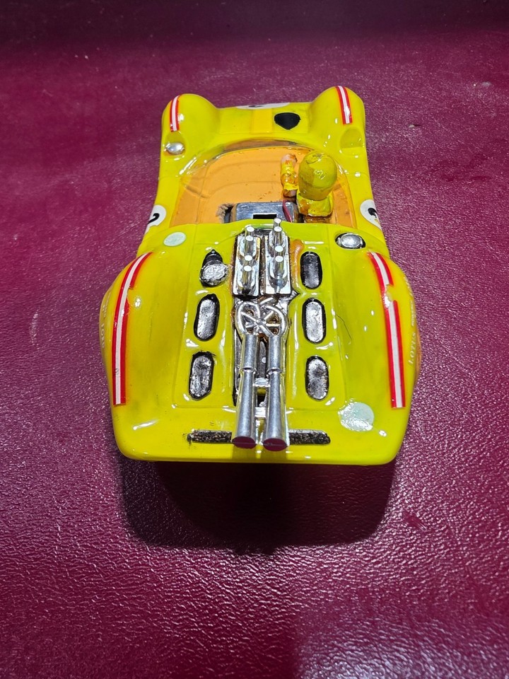 Lotus 40 1/24 scale slot car Cox iso-fulcrum chassis aftermarket body ...