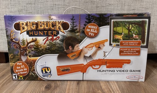 Big Buck Hunter Pro Plug & Play TV Arcade Game 2009 Open Box Never ...