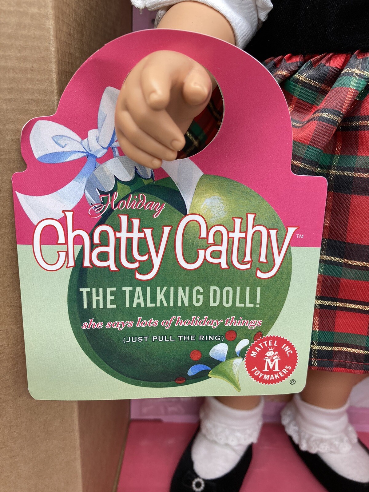 1999 Mattel Holiday Chatty Cathy Reproduction 1960 Doll #23783 for sale ...