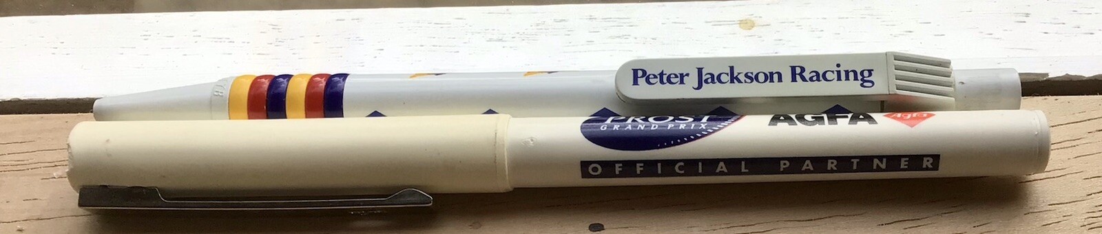 RARE Peter Jackson Racing and Agfa pens | eBay Australia