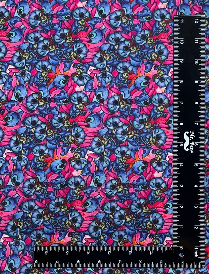 Disney Stitch and Scrump Print | 100% Cotton Fabric | eBay