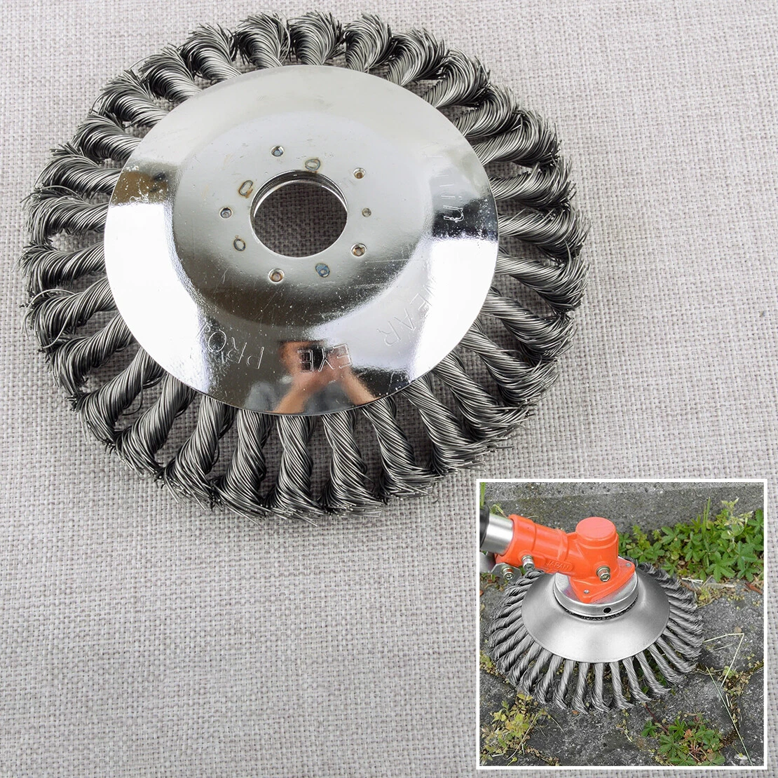 HOW TO Mount A Brush On A String Trimmer SITBRUSH, 50% OFF