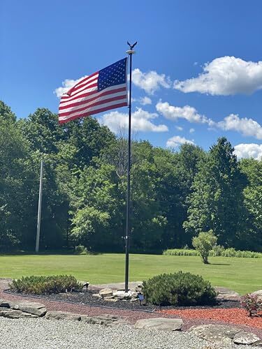 Eagle Flag Pole Topper, Bald Eagle Flag Topper, Durable Resin ...