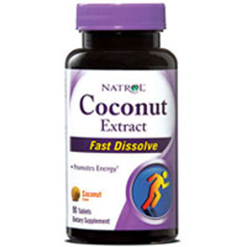 Coconut Extract Fast Dissolve 90 TABS By Natrol | eBay