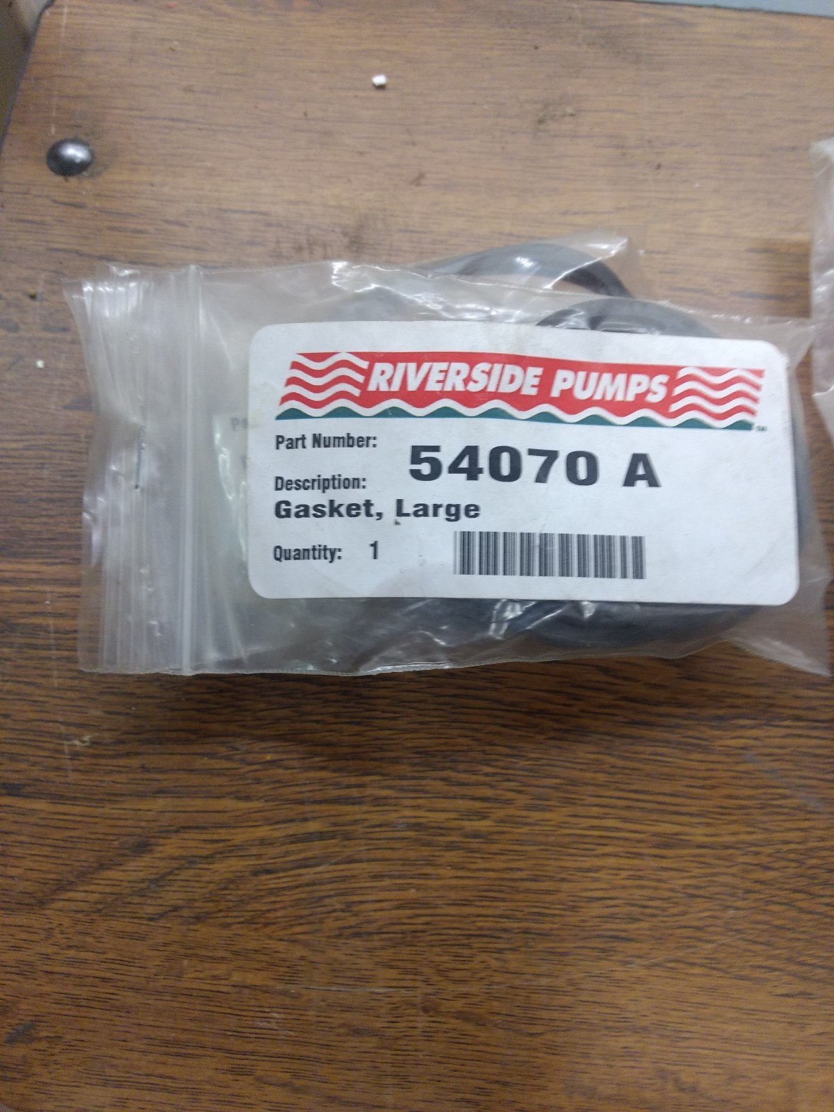 Riverside Pumps Large Gasket 54070 A | eBay